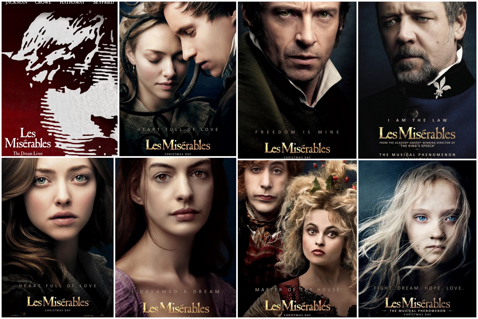 Les Miserables Movie Cast