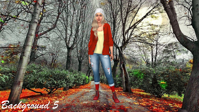 Annett's Sims 4 Welt: CAS Backgrounds "Autumn 2018" - Part 1