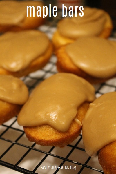 Fantastical Sharing of Recipes: Maple Bars