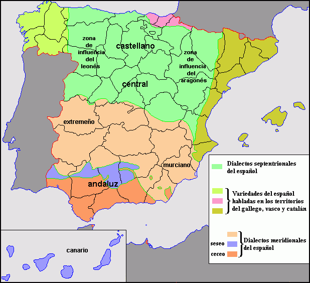 VARIA PAEDAGOGICA: CASTELLANO: dialectos del español y otras lenguas de ...