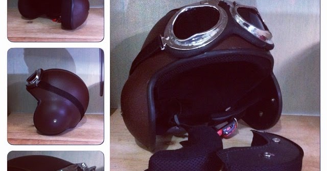 Helm Retro Custom: HELM RETRO PILOT