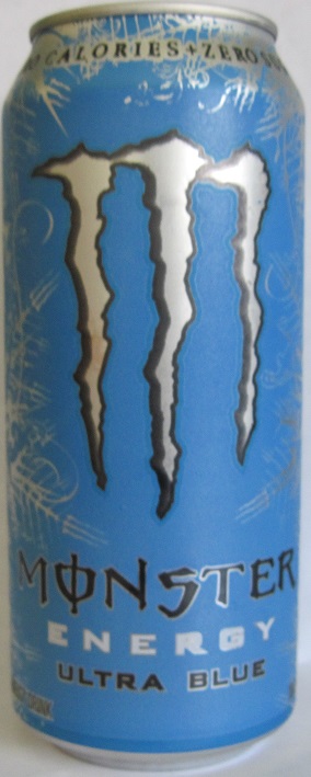 Caffeine King: Monster Ultra Blue Energy Drink Review