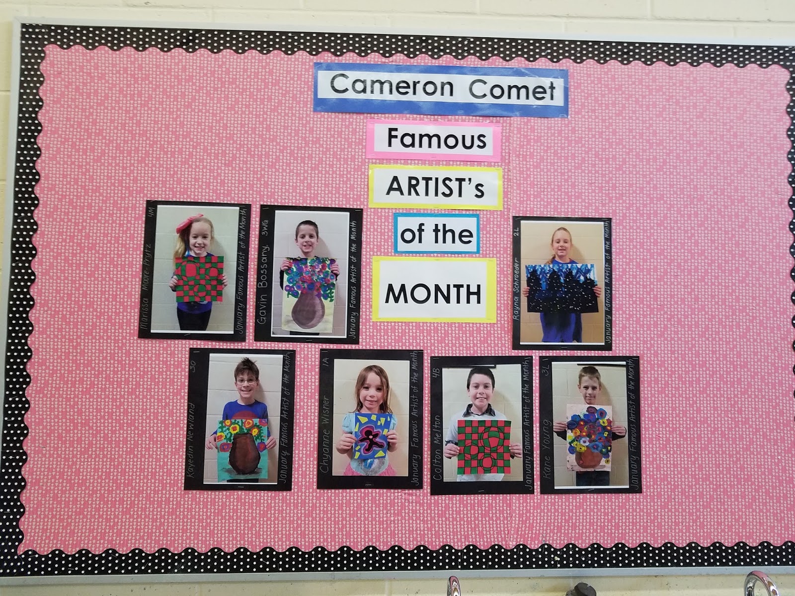 Crazy Busy Art Room: Classroom Famous Artists