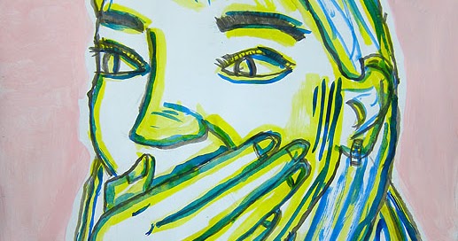 Mr. Bob's Middle & High School Art Room: 7th grade ink portraits