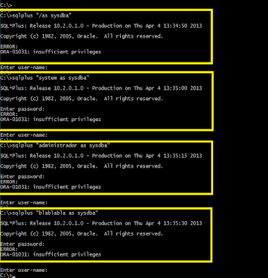 Se me ocurre...: sqlnet.ora SQLNET.AUTHENTICATION_SERVICES en Windows & Unix
