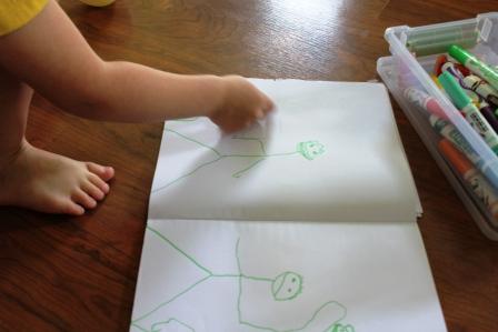 Little Moments: Drawing without looking