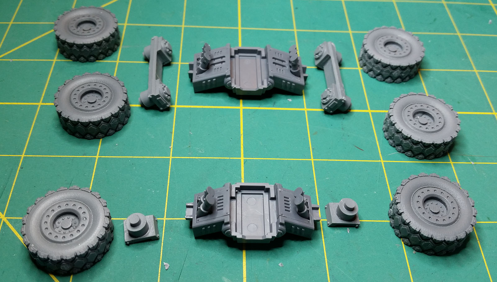 Warhammer 40k Refit: Tarox conversion wheels