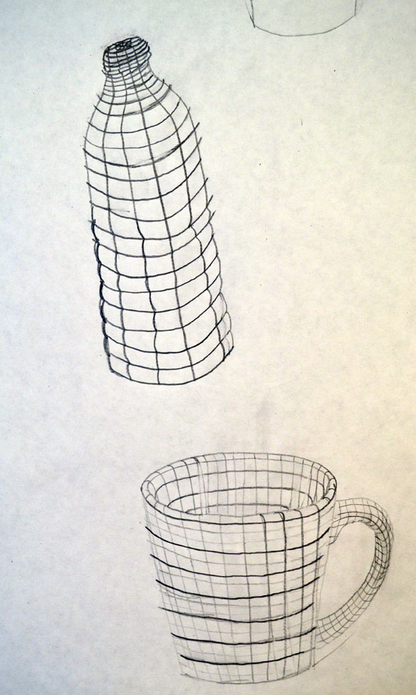 une peinture par jour: Contour Drawing Unit- How I start off ...