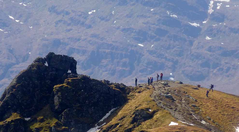Alex and Bob`s Blue Sky Scotland: Beinn Narnain Walk. Blue Remembered ...