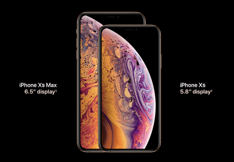 Technology: iPhone XS MAX launched with huge 6.5 inches OLED screen and ...