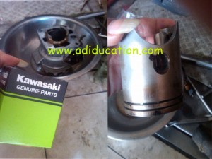 ABU RIZAL blog: HARGA GANTI SEHER ATAU PISTON MOTOR NINJA RR 150CC