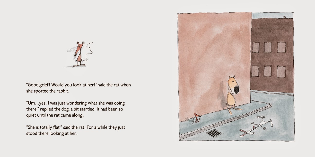 STORYWRAPS: The Flat Rabbit- a bookwrap