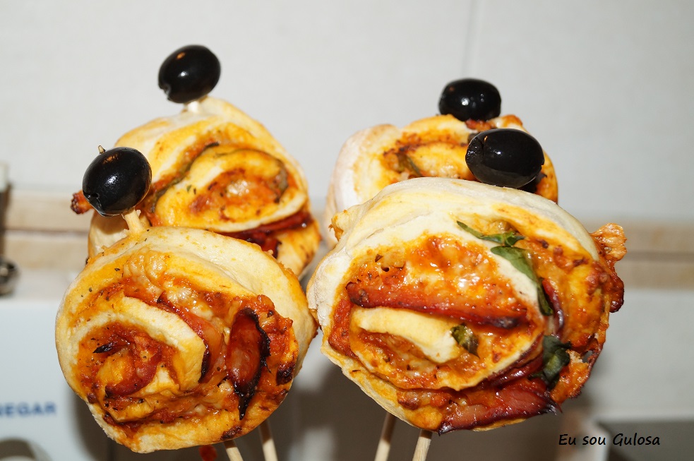 Eu sou Gulosa!: Pizza Enrolada