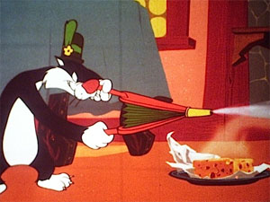 Cartoon-Vergleich: MOUSE MAZURKA