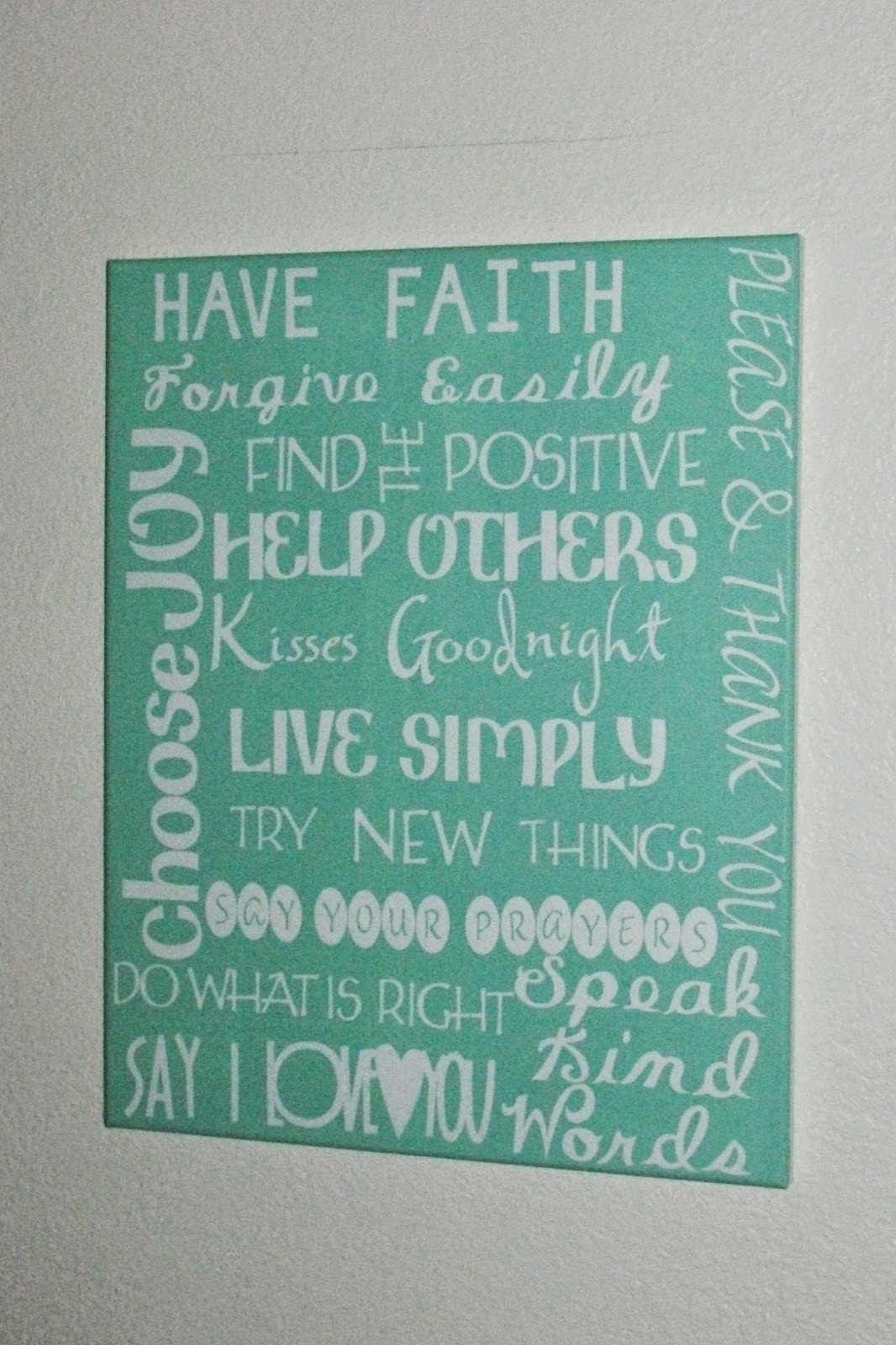 Made For You: Some Fun Signs Around the House