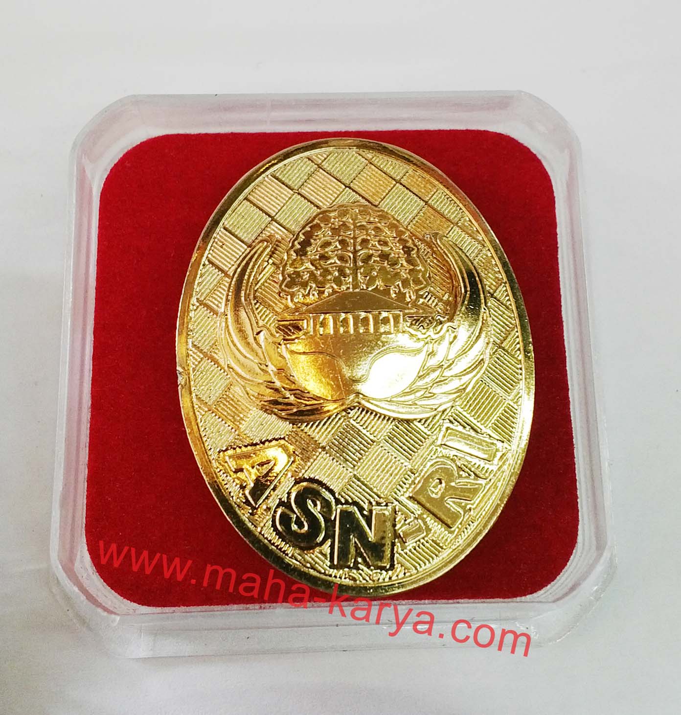 Jual PIN KORPRI PNS OVAL SEPUH EMAS ASLI - Sahabat Shop Putriani ...