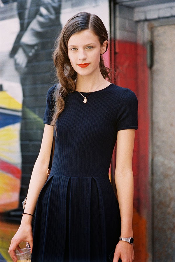 Vanessa Jackman: New York Fashion Week SS 2014....Kayley