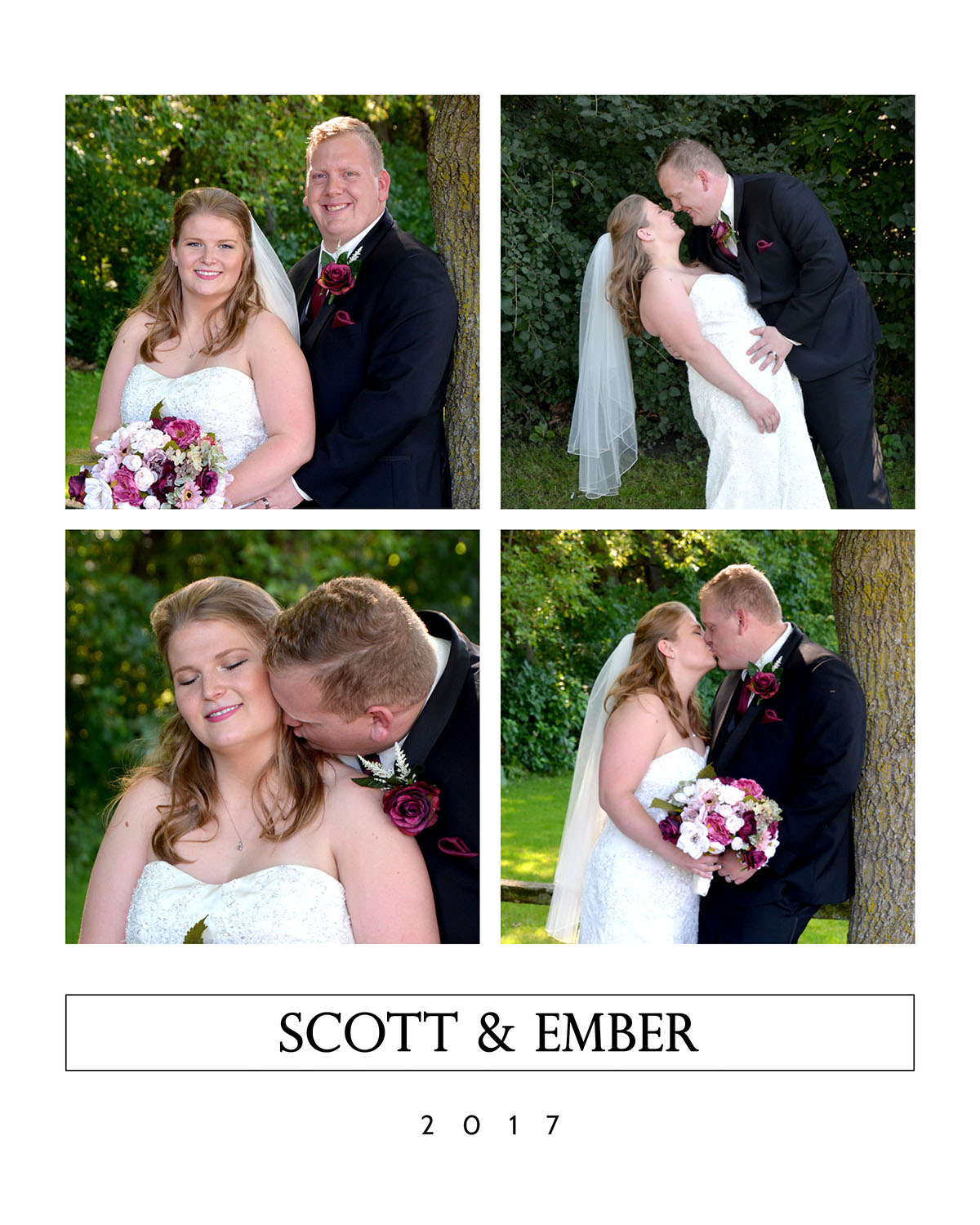 Amy Olson: "Congratulations Scott & Ember"