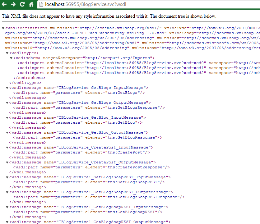 The ASP.NET MVC Club: How to expose a WCF Service through many endpoints and multiple bindings