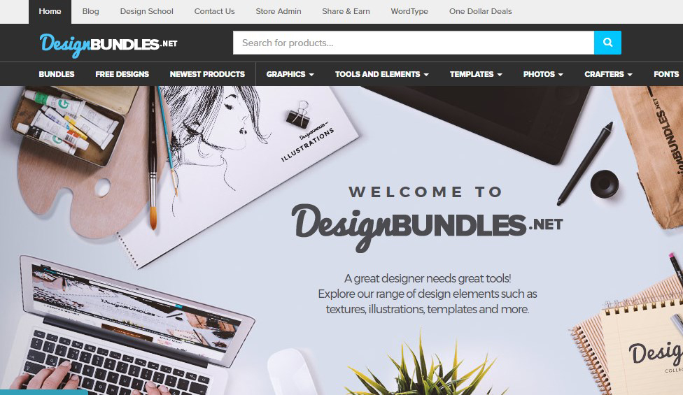 Ilonitta Illustrator: Fontbundles и Designbundles. Краткий обзор