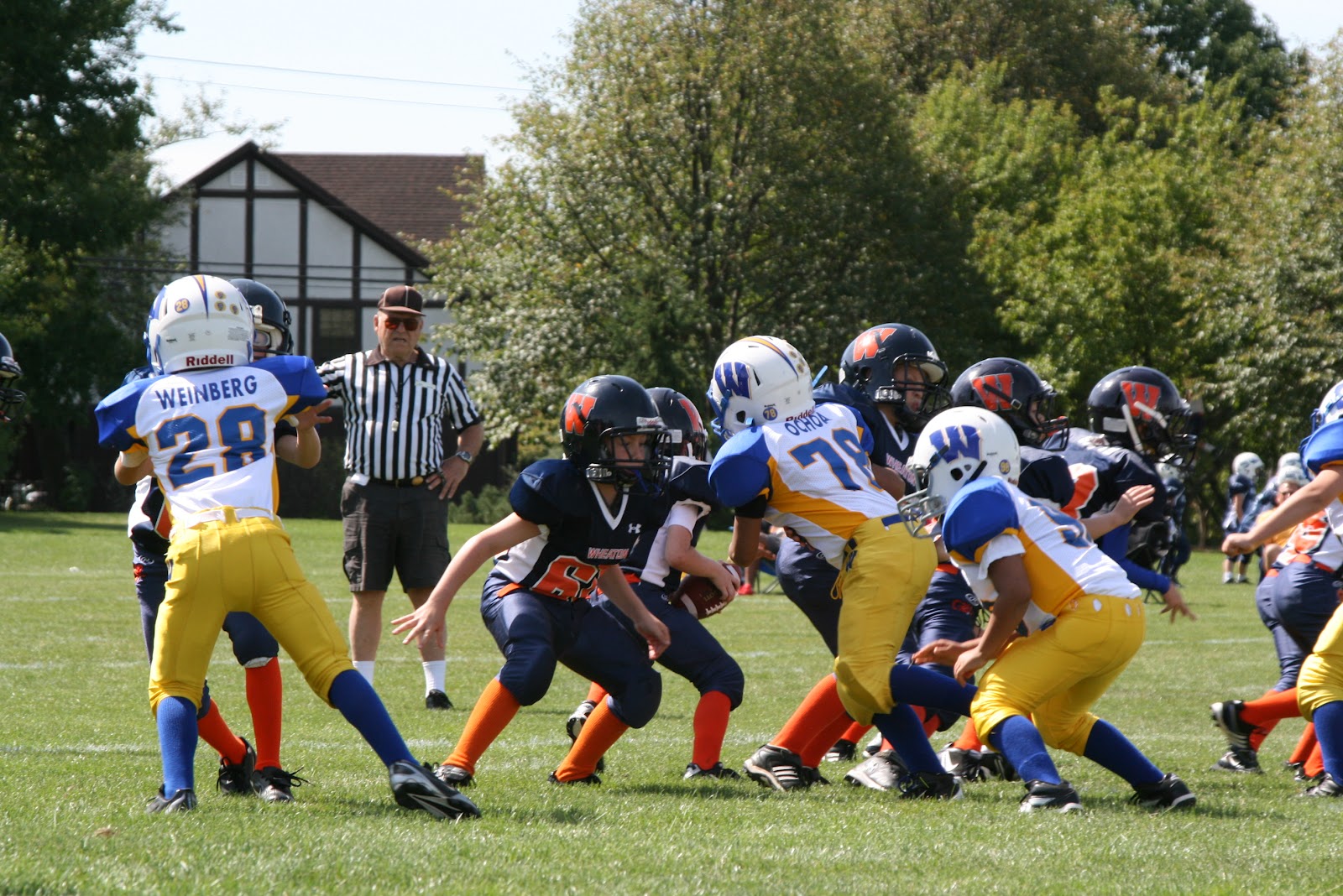 Wheaton Rams Team Black 73lbs: Wheaton Bowl vs. Warren