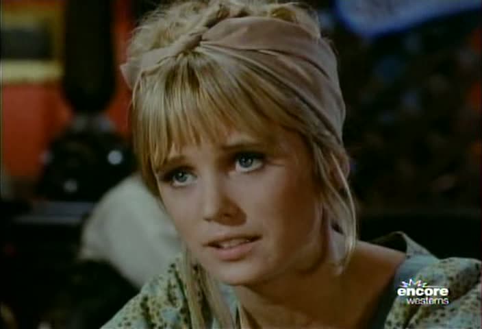 Zebradelic: Jill Townsend is Dulcey Coopersmith on Cimarron Strip