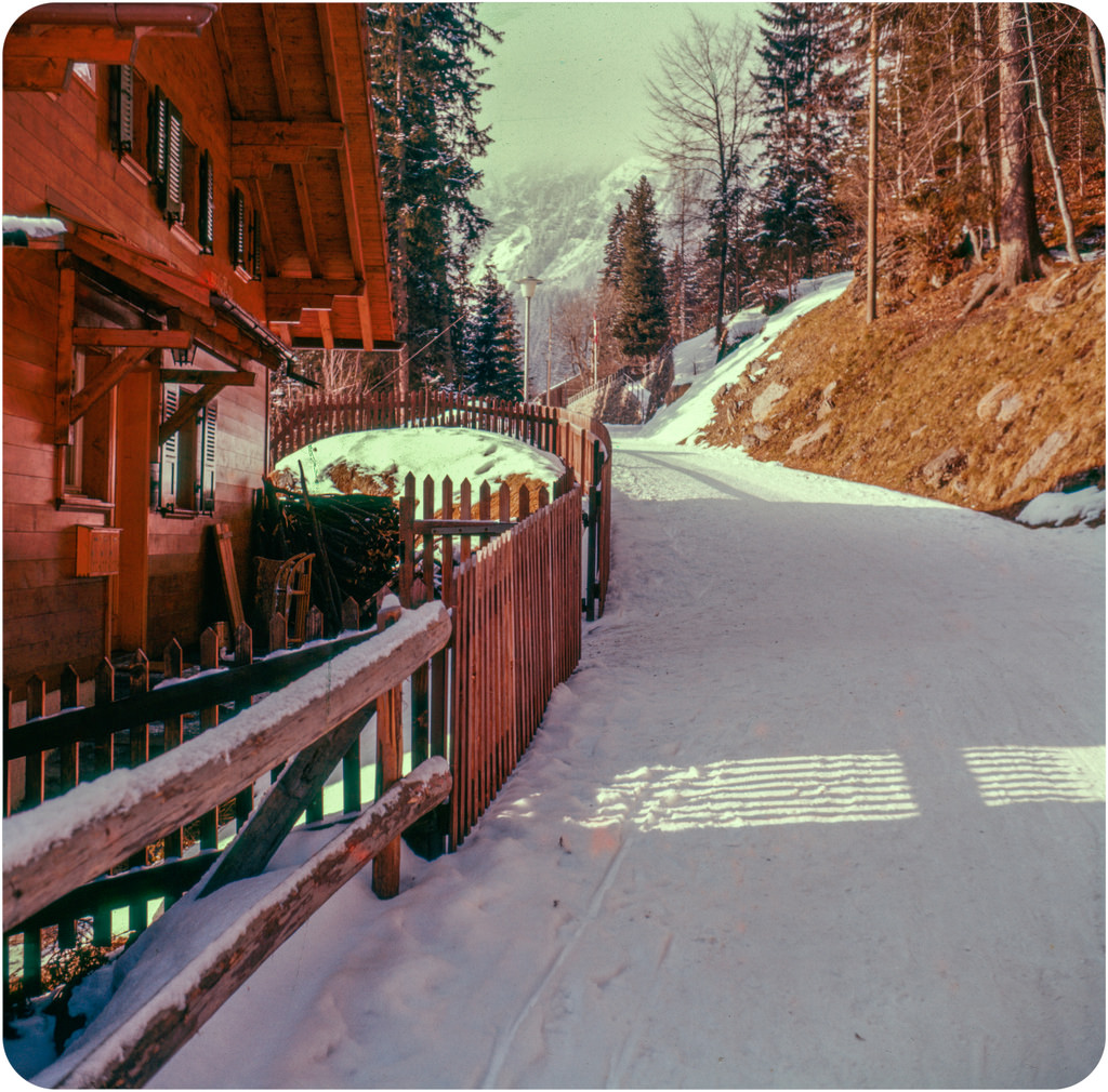 30 Medium Format Color Photos Captured Everyday Life of Bern ...