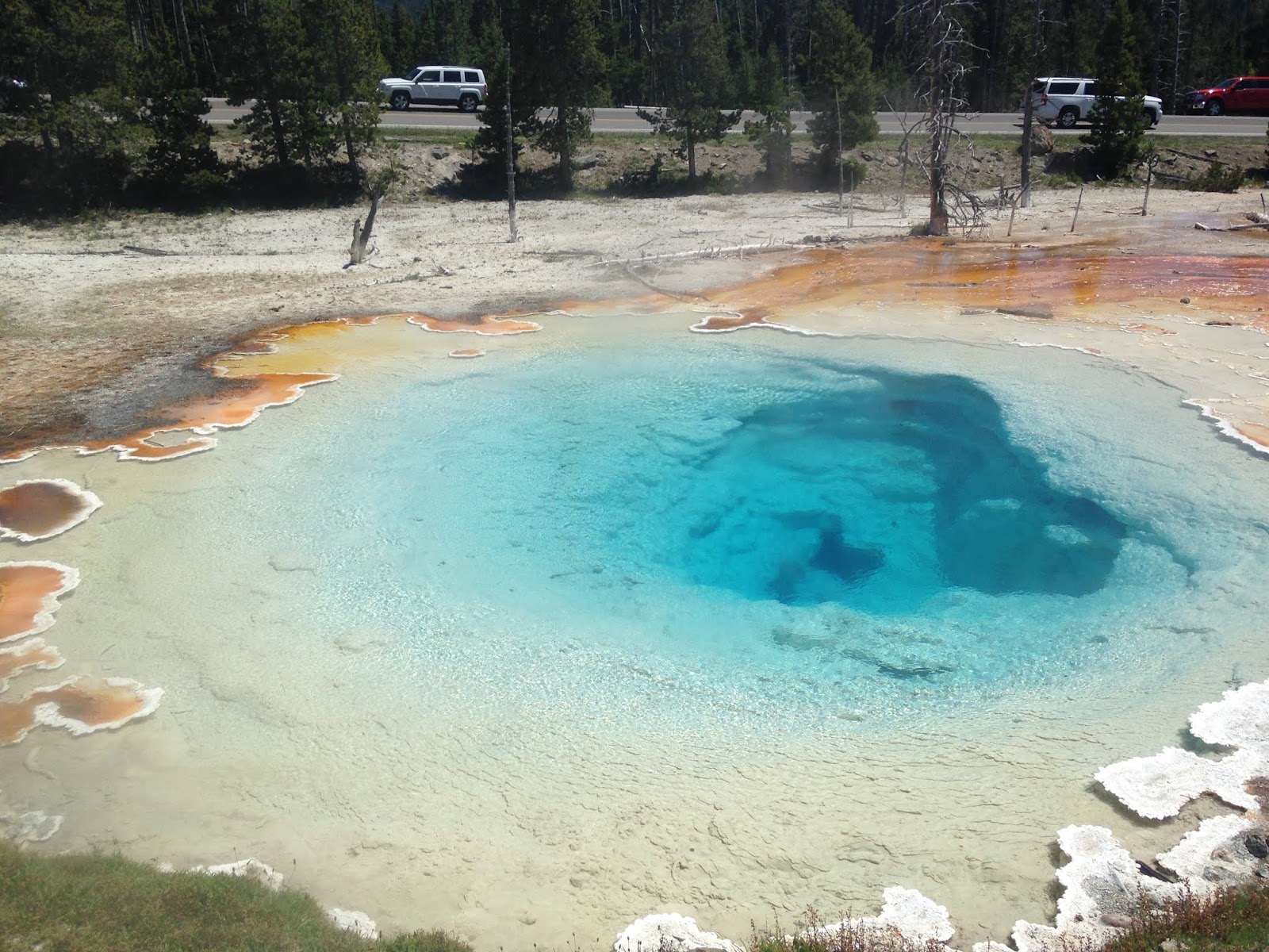 Grand Loop Road of Yellowstone National Park