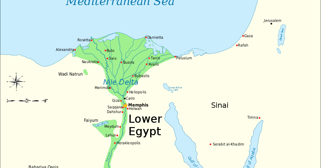 Famous Pharaohs Map Of The Governorates Of Egypt In E - vrogue.co