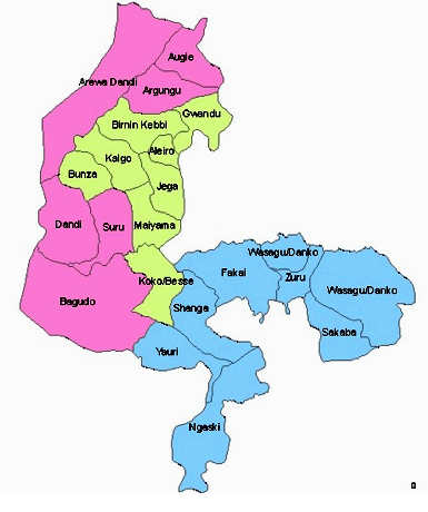 Photo: This Map Of Kebbi State Is On Another Level...lol - Politics ...
