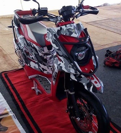Yamaha X Ride Modif Supermoto | Foto Modifikasi Motor Terbaru