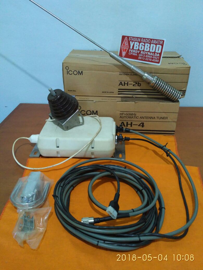 BANDA RADIO: ICOM AH 4 dan AH-2b