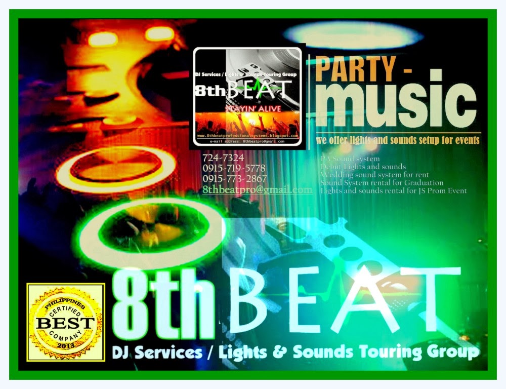 Sound System Rental Manila 8thbeat Basic PA System Debut Wedding Summer ...