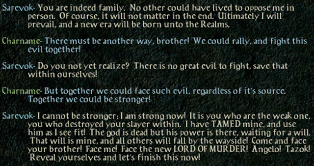 Best cRPGs: Sarevok Anchev, Baldur's Gate 2 BG2 Companion