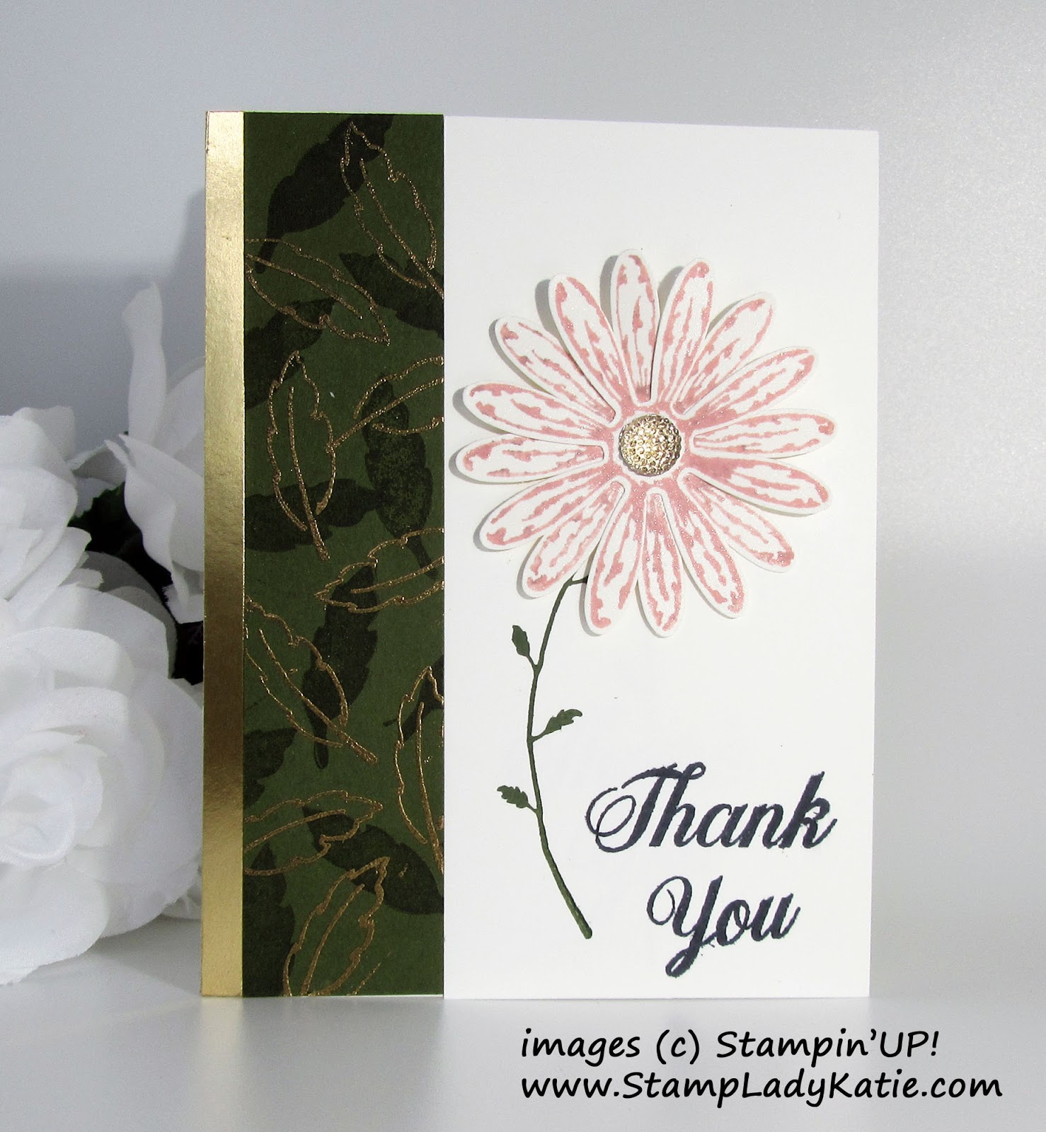 StampLadyKatie.com: Versatile Versamark with Daisy Delight