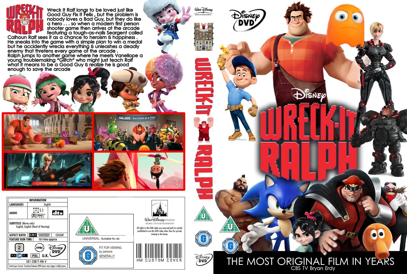 Joakims mediablogg: Film; Wreck-It Ralph (Röjar-Ralf)