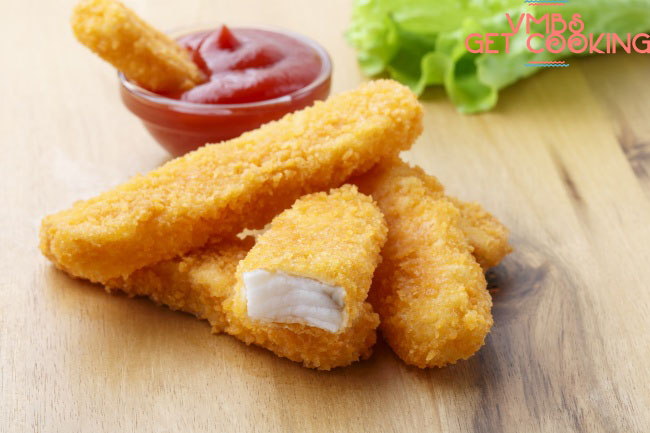 Crispy fish nuggets