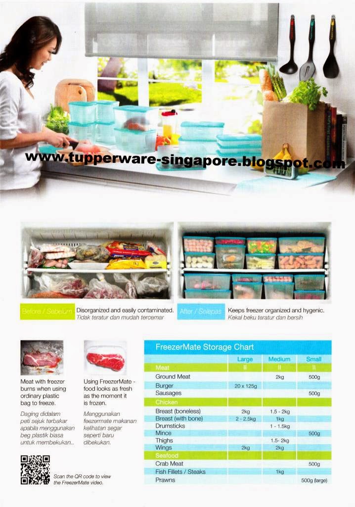 Buy Tupperware in Singapore: Open Up to Freezer Freshness!