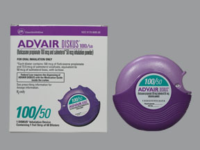 Advair Diskus Inhalation, Indikasi, Dosis, Efek Samping - OBATGeneric