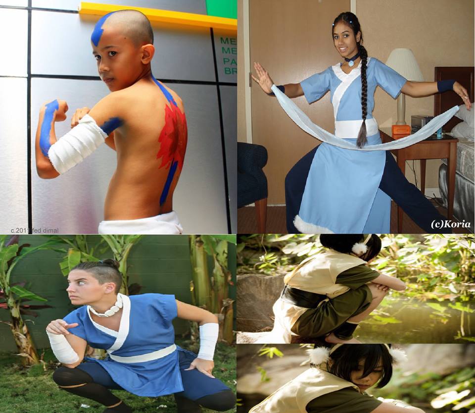 avatar Aang cosplay epico