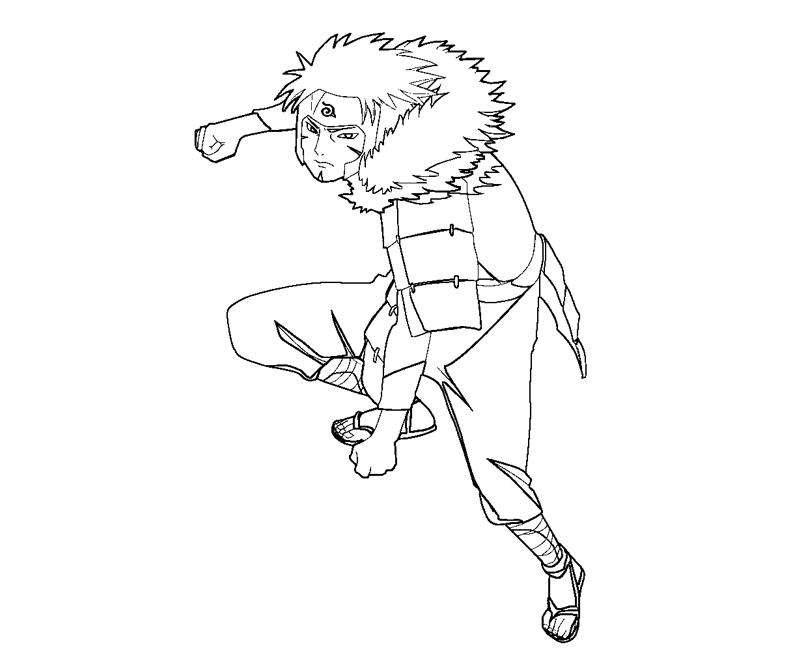 Hashirama Senju Coloring Coloring Pages Coloring Pages