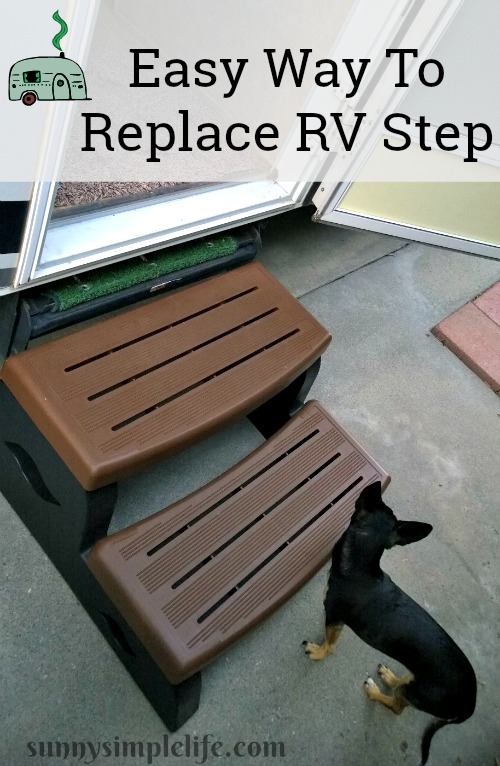 Sunny Simple Life: Easy RV Step Replacement