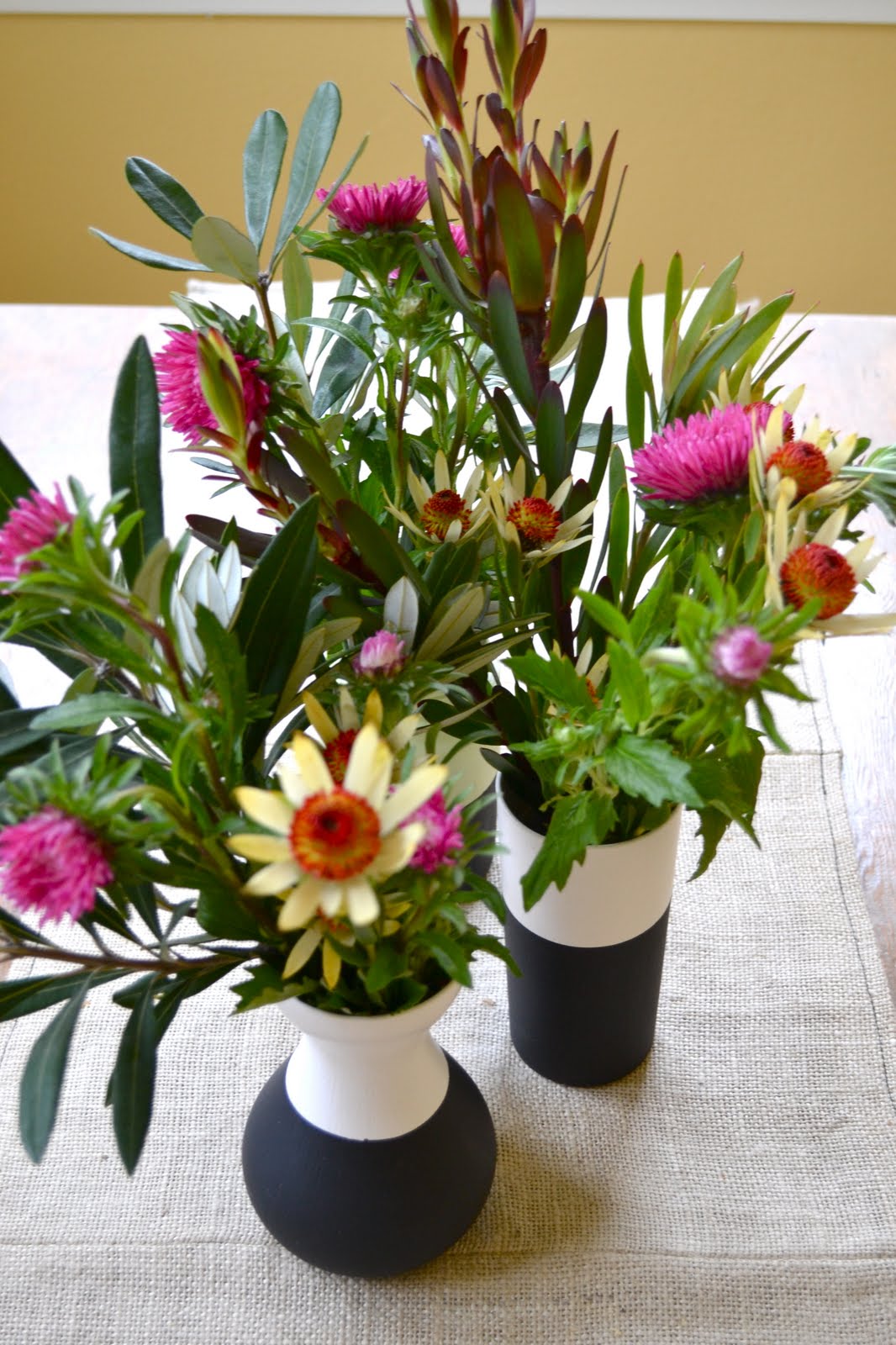 a home in the making: {create} chalkboard vase