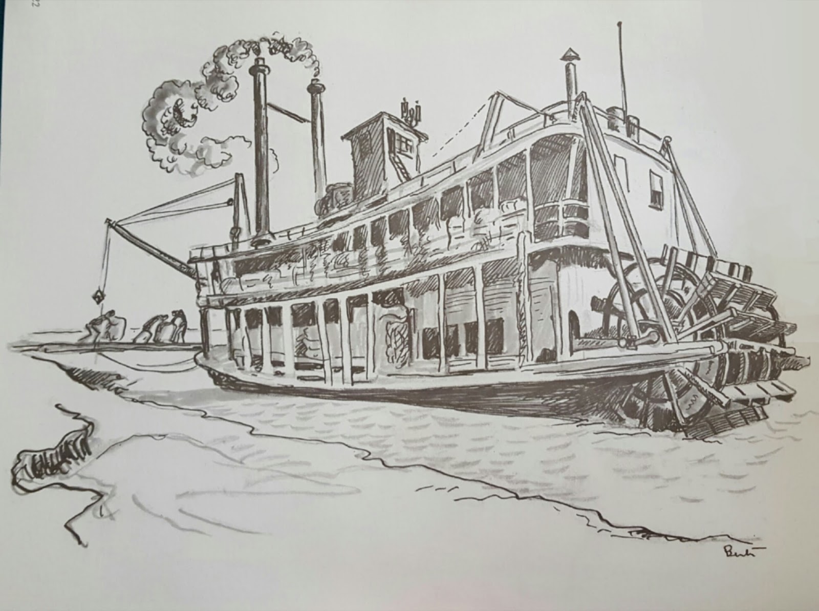 DRAWING AT DUKE: Thomas Hart Benton - By Susan Hynes