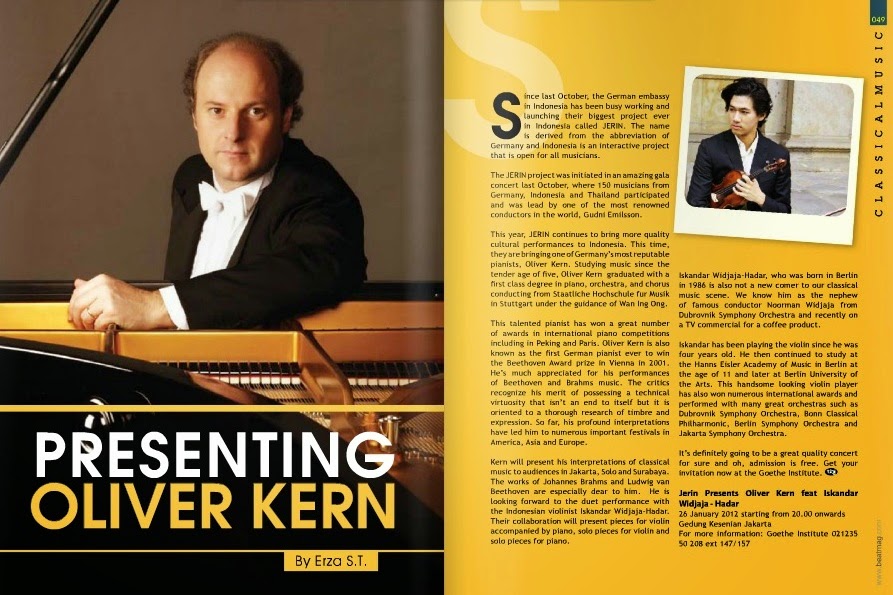 Jelia's Music Playground: Classical Music Concert: "ACHTUNG! OLIVER ...