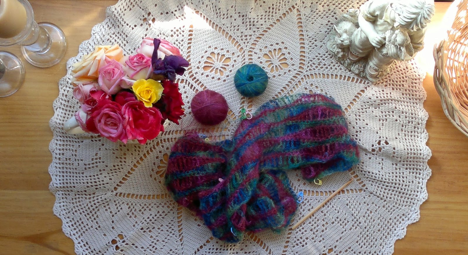 Lupey Loops: More Examples of Crochet Spider Stitch