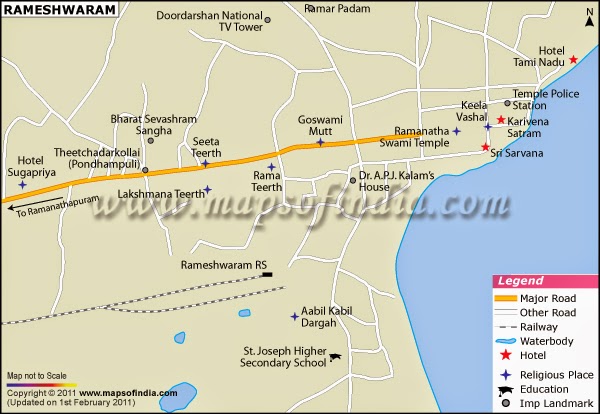 Rameswaram: How to reach Rameswaram