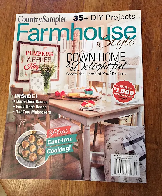 Country Sampler Farmhouse Style Magazine Feature - Buffalo Check ...