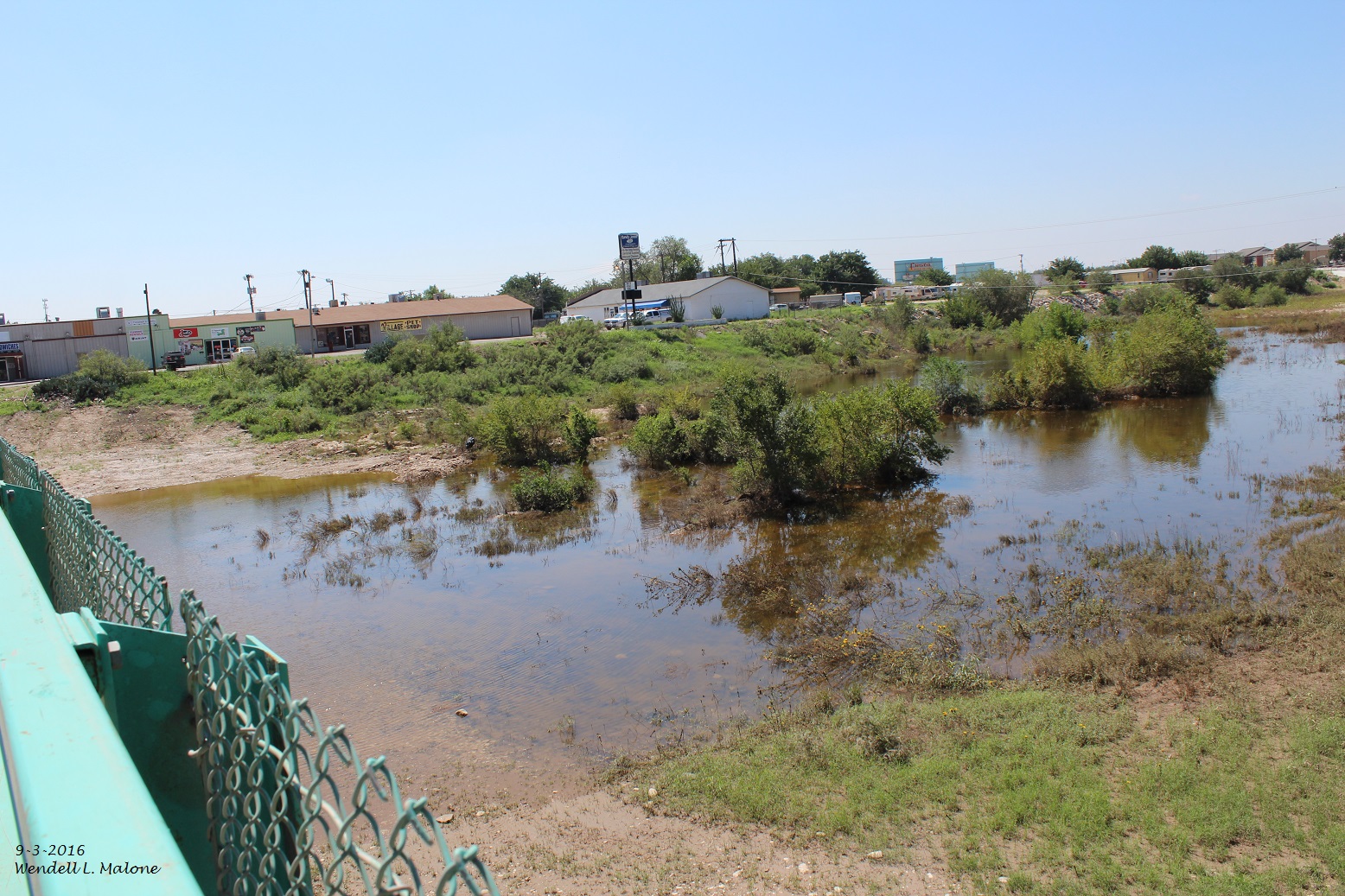 Flash Flooding On Normally Dry Dark Canyon Arroyo In Carlsbad, NM ...