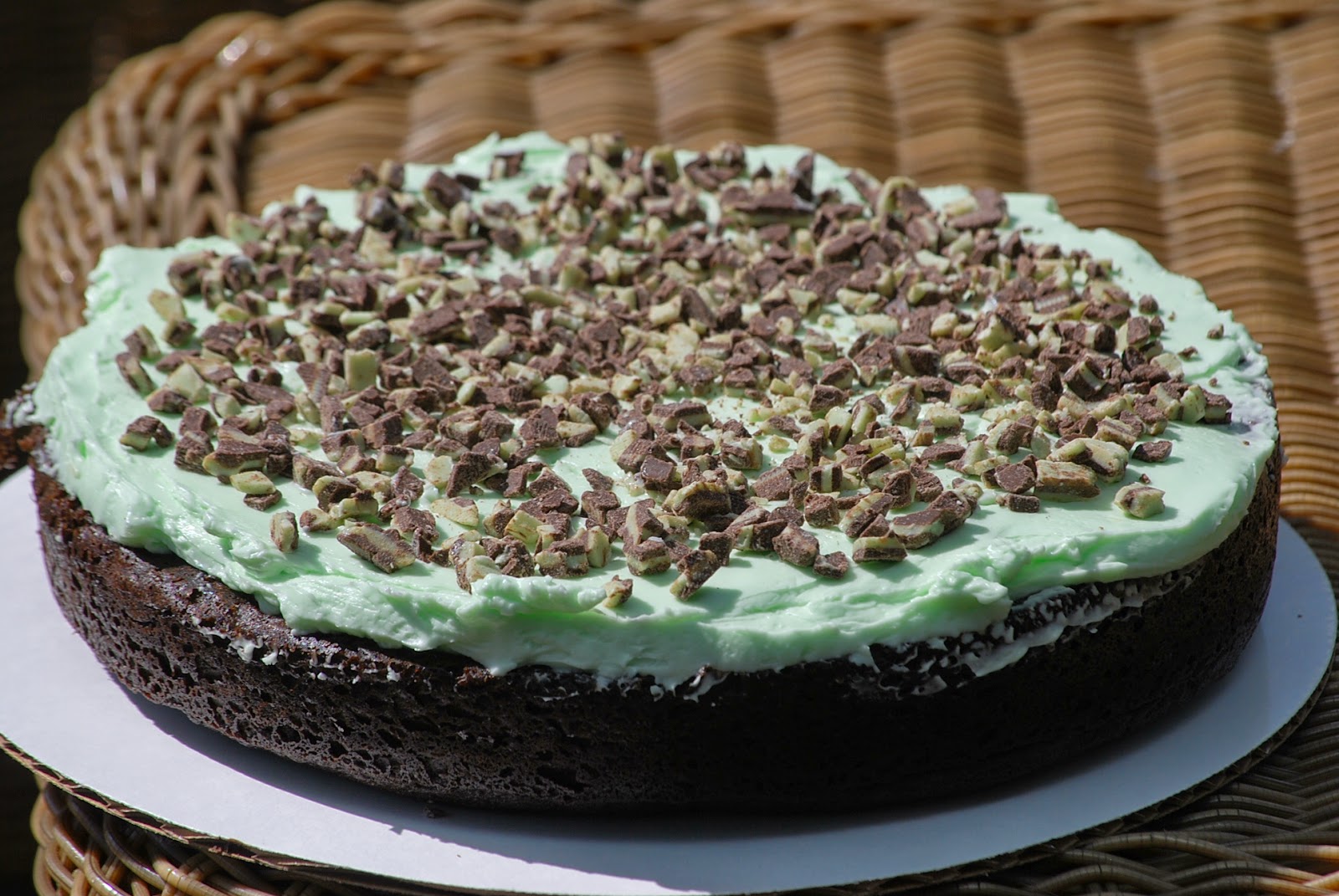 My story in recipes: Chocolate Mint Cake
